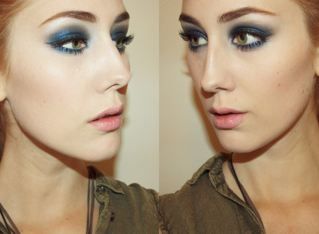 Makeuplook: Denim eyes - Idas Skönhetsblogg