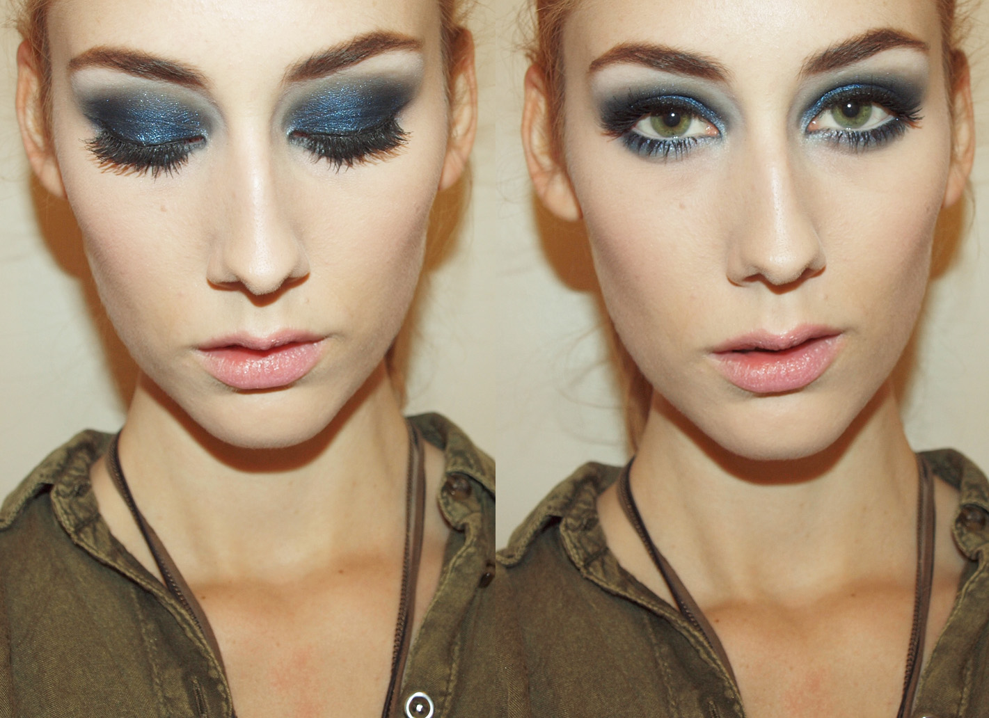 Makeuplook: Denim eyes - Idas Skönhetsblogg