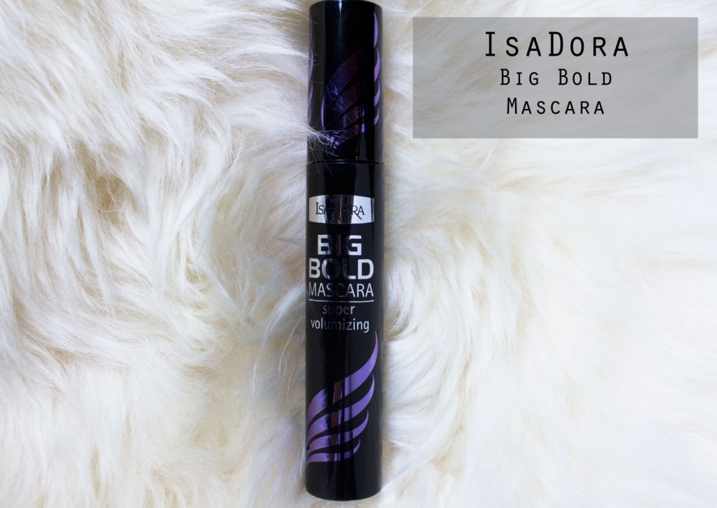 IsaDora Big Bold Mascara - Idas Skönhetsblogg